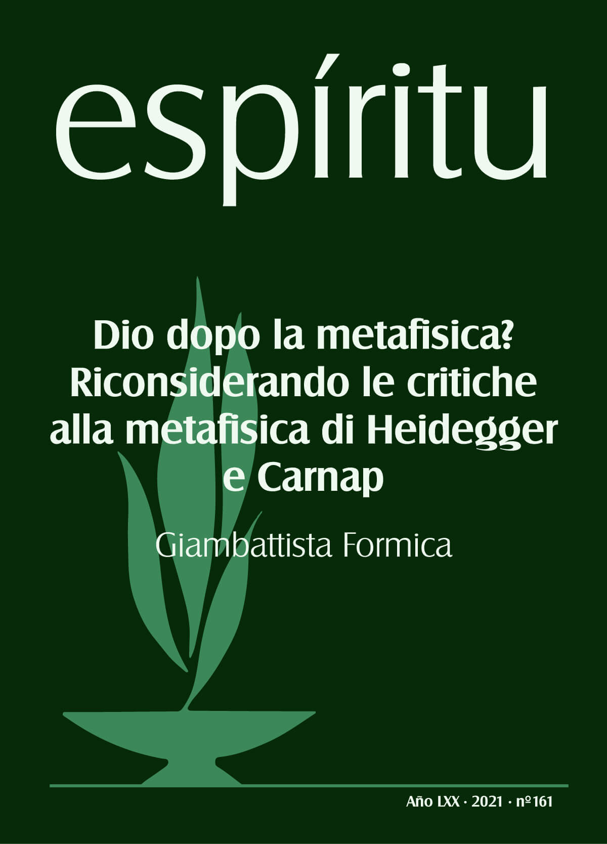 God beyond metaphysics? Reconsidering Heidegger s and Carnap’s ...